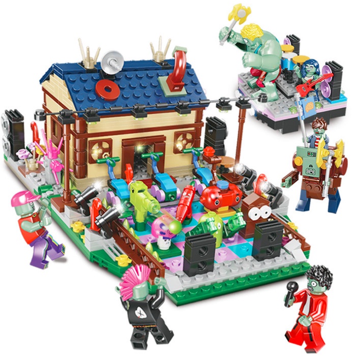 Jual EA Plant vs Zombie Plants vs Zombies PvZ House Boss Minifigure ...
