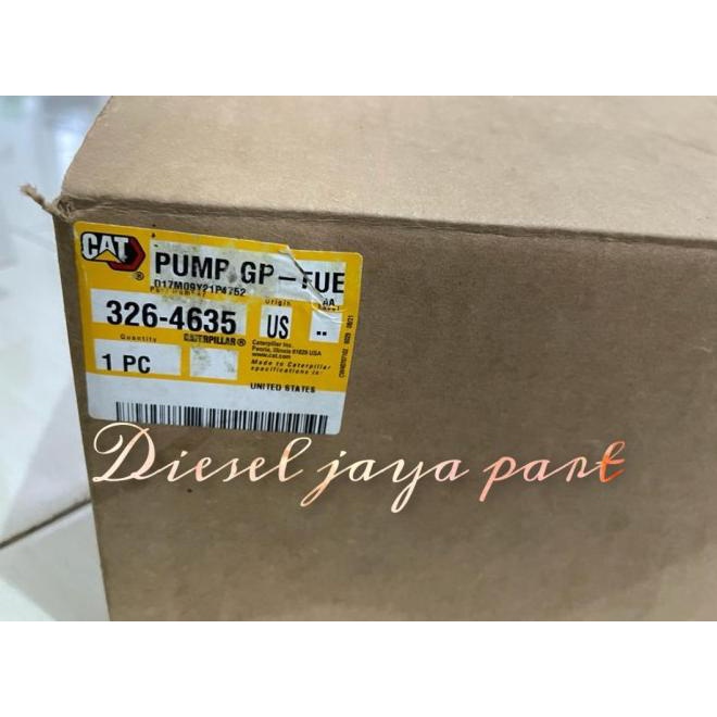 Jual Fuel Injection Supply Pump 320D C6.4 326-4635 3264635 Asli Genuine ...