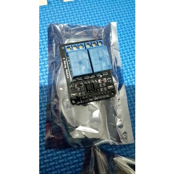 Jual ANE091 2-Channel 2 Channel Relay Module 5V Arduino ** | Shopee ...