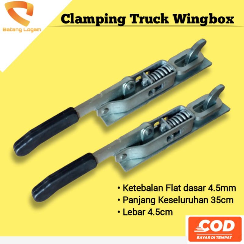 Jual Kuncian wingbox standar truck/clamping truck wingbox karoseri/per ...
