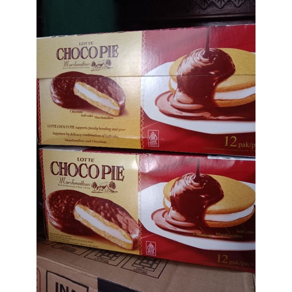 Jual CHOCOPIE 1 box isi 12 pack | Shopee Indonesia