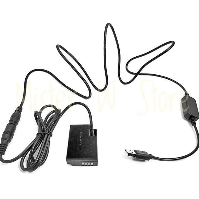 Jual Usb Dummy Battery Lp-E17 Dr-E18 Dre18 Dc Coupler Eos Rp 750D 800D ...