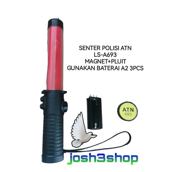 Jual Senter Lampu Lalu Lintas/Senter Lalin sirine Dan Magnet ATN LS ...