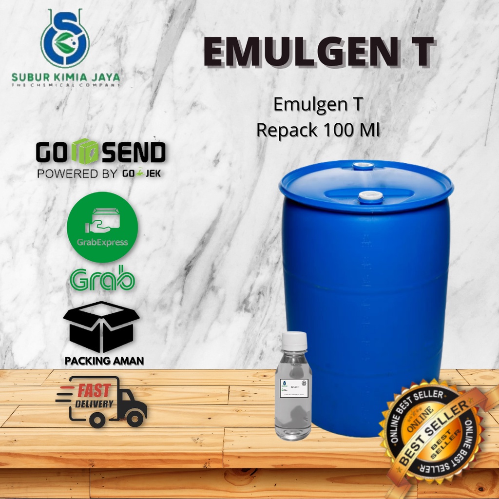 Jual Emulgen T / Emulgent T / Triethanolamine / TEA 100 gr | Shopee ...