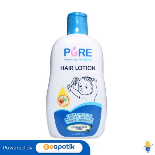 Jual PURE BABY HAIR LOTION 80 ML BOTOL | Shopee Indonesia