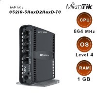 Jual Mikrotik C52iG-5HaxD2HaxD-TC Hap AX2 WiFi 6 Router Access Point M ...