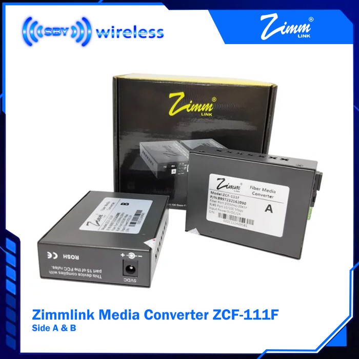 Jual Media Converter ZimmLink ZCF-111F Fiber Optic To LAN 10/100 Mbps WDM Z | Shopee Indonesia