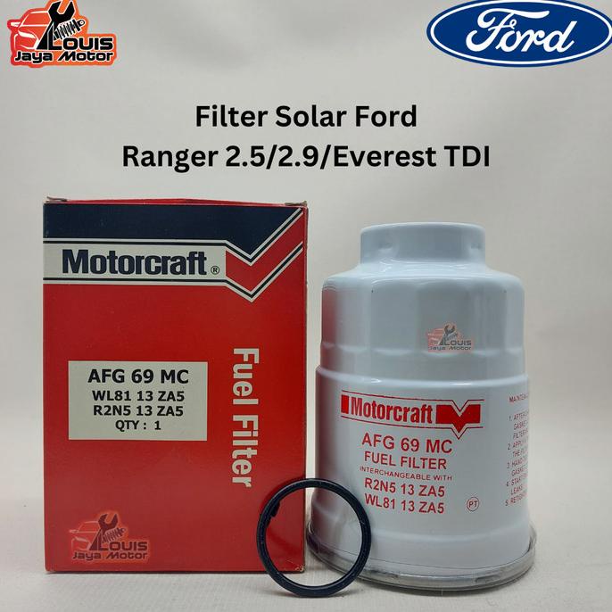 Jual Fuel Filter Solar Ford Ranger 2.5 2.9 Cc /Everest Tdi Original ...