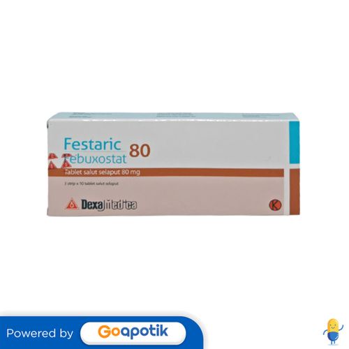 Jual FESTARIC 80 MG BOX 30 TABLET | Shopee Indonesia