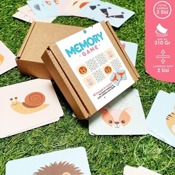 Jual Matching card / memory game - animal 1 | Shopee Indonesia