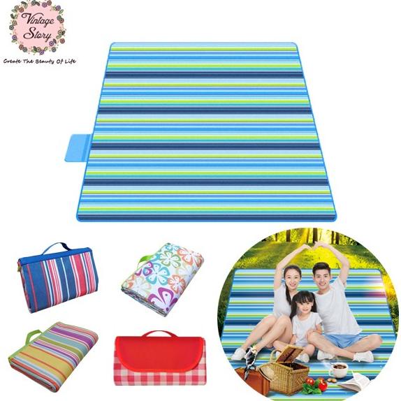 Jual Tikar Karpet Lipat Piknik 100x200 atau 100x150cm | Shopee Indonesia