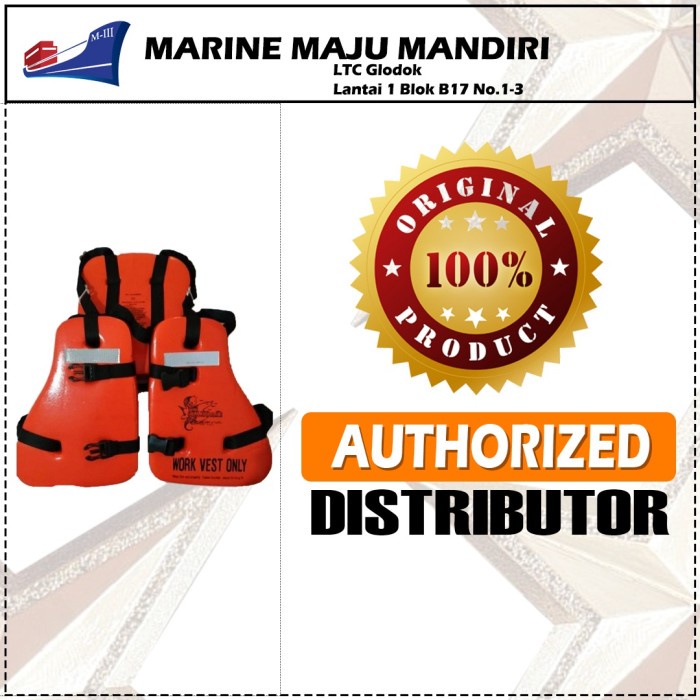Jual Work Vest Seahorse Life jacket Original Pelampung Kapal Standar ...