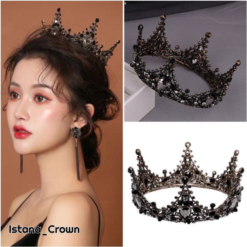 Jual Lisbon Crown - Mahkota Hitam Full Lingkaran | Shopee Indonesia