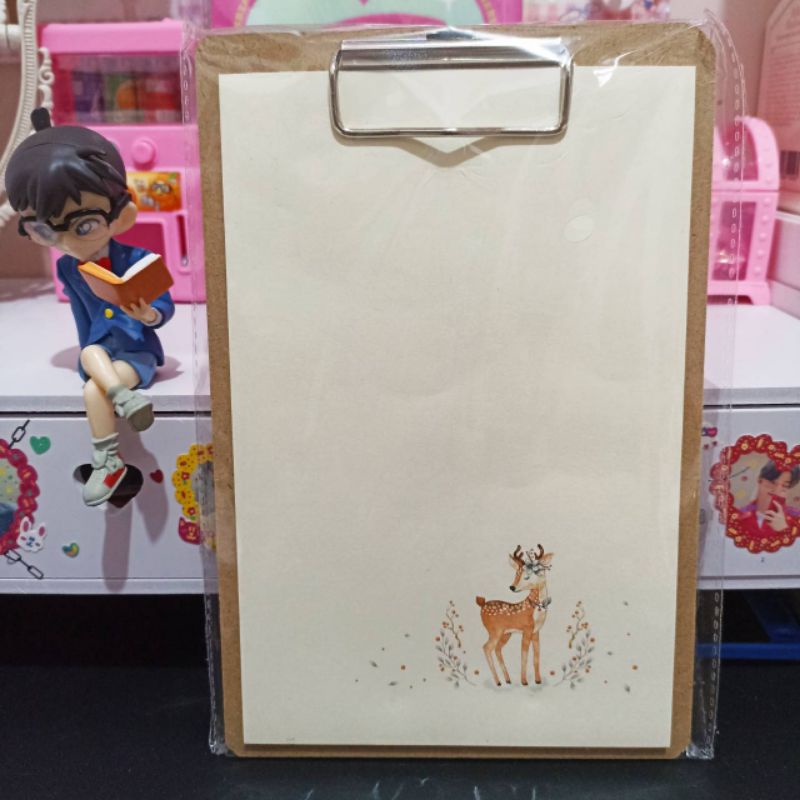 Jual Notepad Book/ Memopad Aesthetic/ Notebook Papan Ujian Cute Unik ...