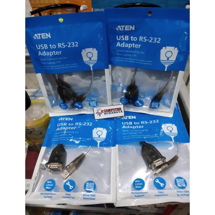 Jual ATEN UC-232A Converter USB to Serial - RS232-UC232A DB9 NEW ...