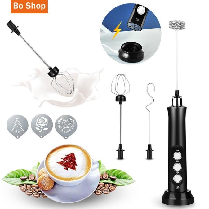 Jual Mini Hand Mixer Coffee Mixer Hand Blender Pengaduk Kopi USB ...