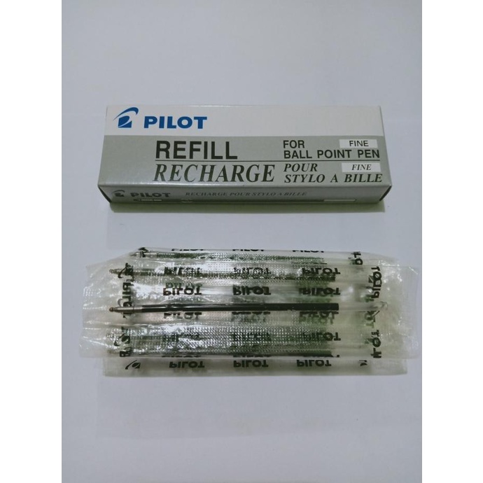Jual OBRAL REFILL Pulpen Bolpen Bolpoint PILOT RFJS-3F (1 Pak) | Shopee ...