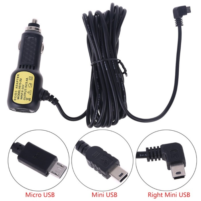 Jual NEW BANG DUAL MINI USB PORTS DASH CAM CAR ADAPTER LIGHTER POWER ...