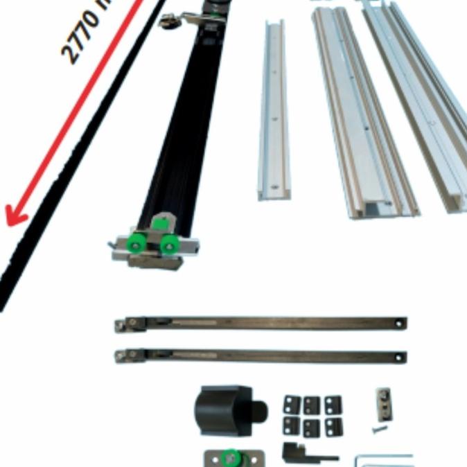 Jual Rel Sliding Lemari Pocket Door Knockers Fd-066 | Shopee Indonesia