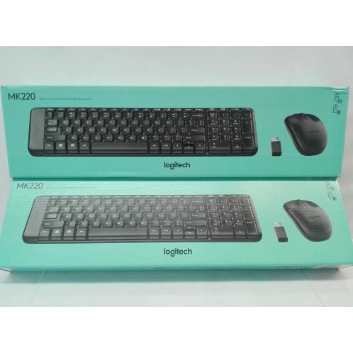 Jual KEYBOARD MOUSE WIRELESS LOGITECH MK220 ORIGINAL | Shopee Indonesia
