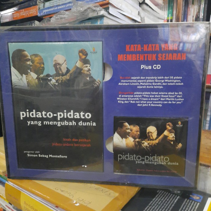 Jual MUST HAVE!! PIDATO PIDATO YANG MENGUBAH DUNIA PLUS CD. TERBARU ...