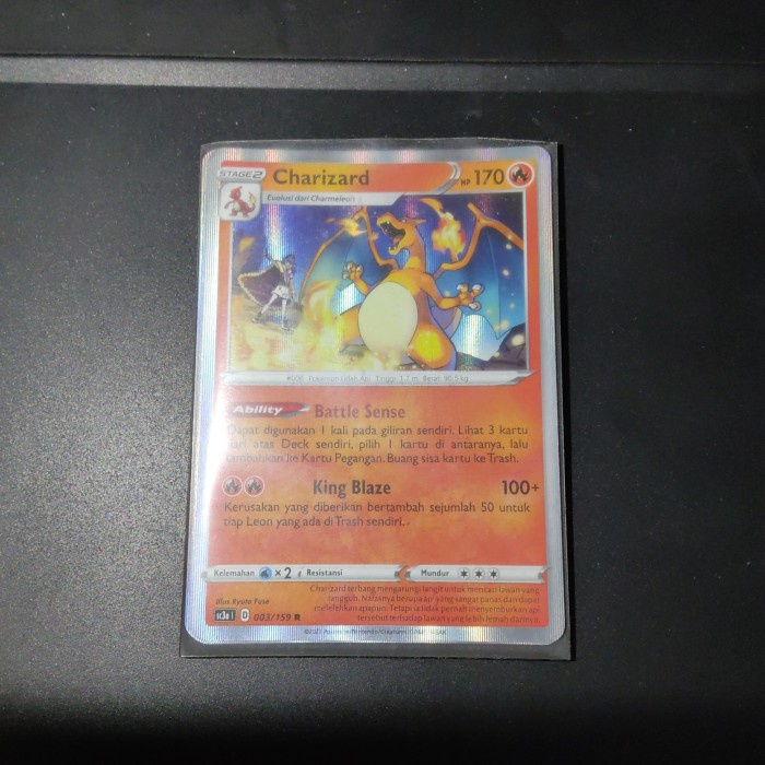 Jual Best Seller Charizard Battle Sense Sc3A Pokemon Tcg | Shopee Indonesia
