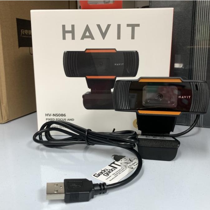 Jual WebCam HAVIT HV-N5086 8MP Web Camera PC With Microphone For PC ...