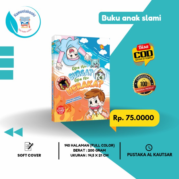 Jual KANG - Komik Apa Itu Surga Apa Itu Neraka Buku Bacaan Anak Islam ...