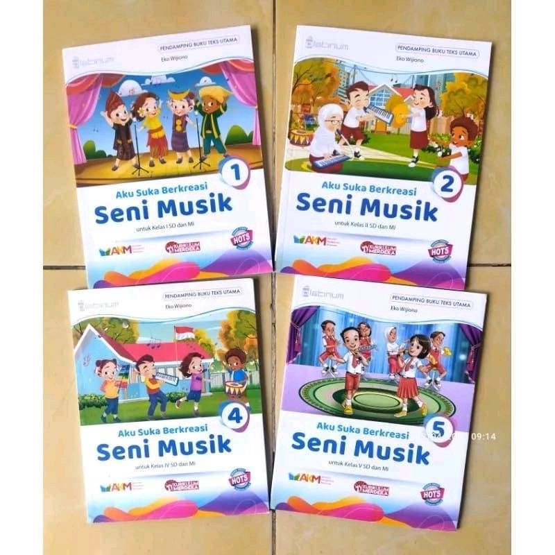 Jual Buku Sekolah - Seni Musik - Aku Suka Musik - SD Kelas 1 2 4 5 Kurikulum Merdeka Platinum ...