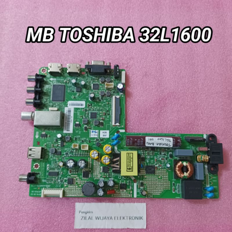 Jual TOSHIBA 32L1600 - MB - MAINBOARD - MOTHERBOARD - MOBO - MESIN TV - MB TV TOSHIBA | Shopee ...