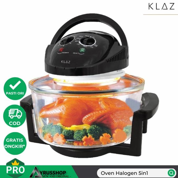 Jual populer] Oven Halogen 5in1 Multifungsi/Roasting/Bake/Grill/Frying ...