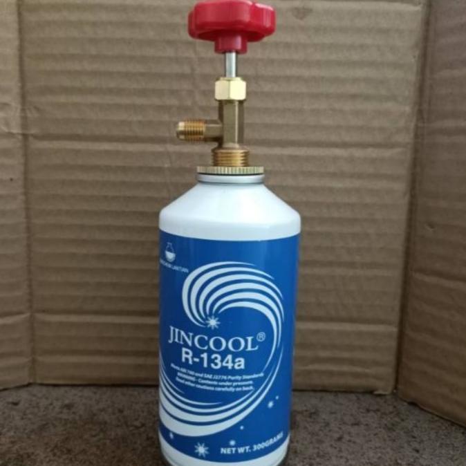 Jual +++++] Paket Freon Kaleng R134a Jincool Untuk Kulkas Dan AC Mobil ...