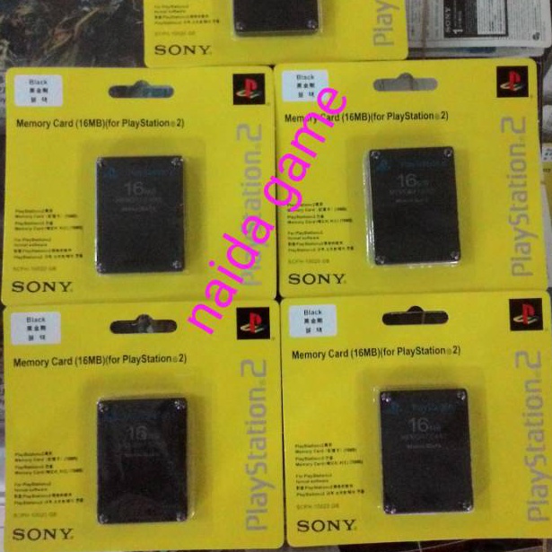 Jual Berkah Shopee MC PS2 16MB HITAM / MEMORY CARD FOR PS2 16MB Limited | Shopee Indonesia