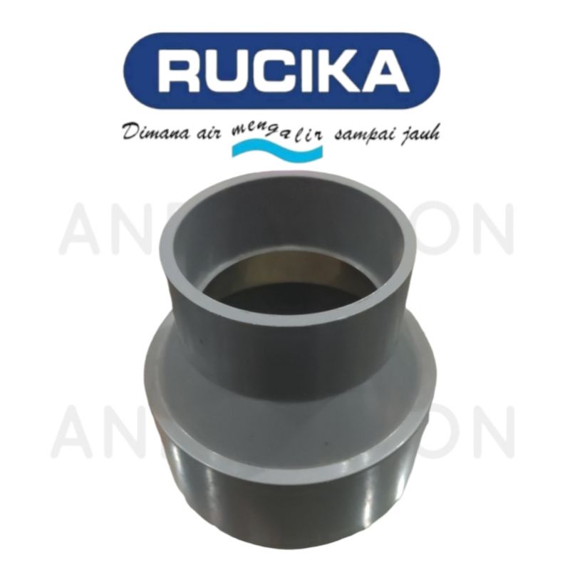 Jual RUCIKA R SOCK SOCKET PVC 3×2" D SOCK SOKET PLASTIK SAMBUNGAN PIPA ...