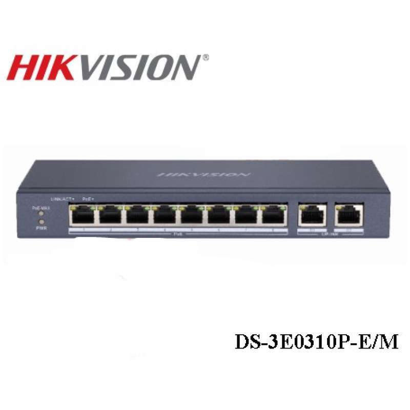Jual HIKVISION Value Series: Unmanaged 100M PoE, L2 Switch Poe DS ...