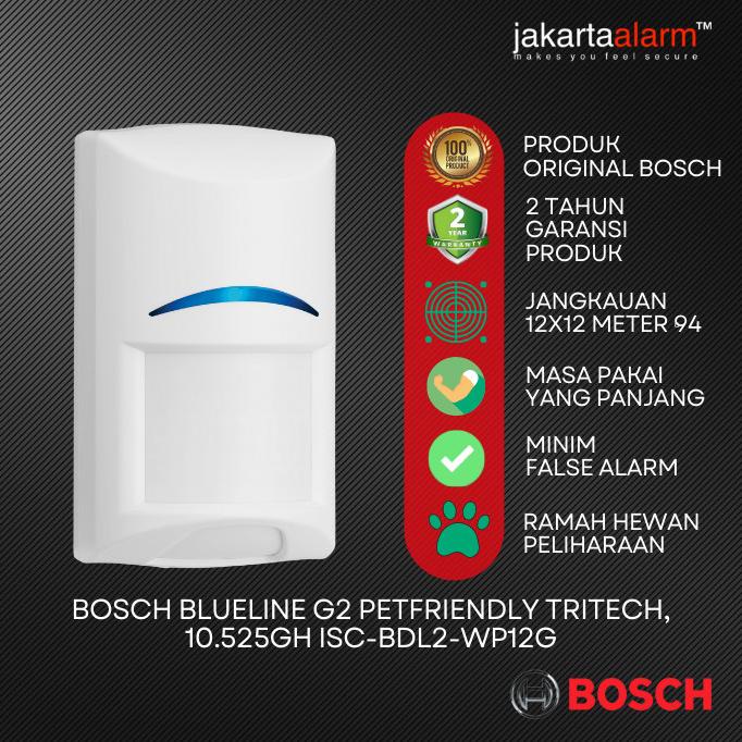 Jual Sensor Gerak Alarm Anti Maling Passive Infra PIR BOSCH ISC-BDL2 ...