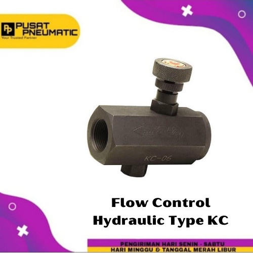 Jual 3/8" Hydraulic Flow Control Valve / Throttle Valve 3/8 Inch Type ...