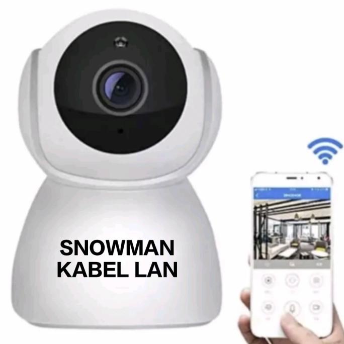 Jual IP Camera Cctv V380 Pro Snowman Wifi - CCTV Kabel LAN | Shopee ...
