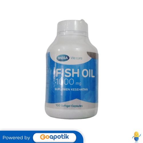 Jual MEGA WE CARE FISH OIL 1000 MG BOTOL 100 KAPSUL | Shopee Indonesia