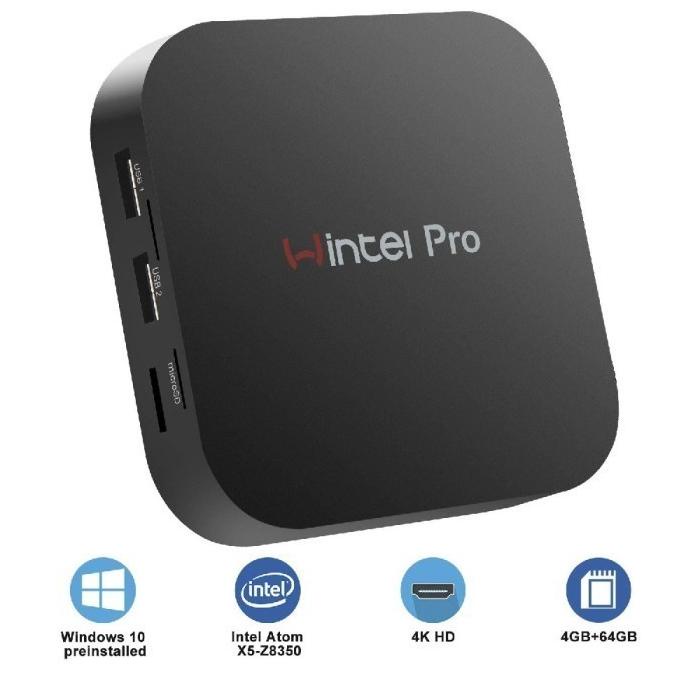 Jual WINTEL W8 PRO Mini PC - Intel Atom x5-Z8350 - 4GB-64GB - Windows ...
