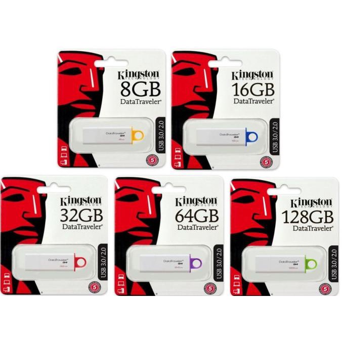 Jual Flashdisk Kingston 64GB - DTI G4 USB 3.0 (ORIGINAL) | Shopee Indonesia