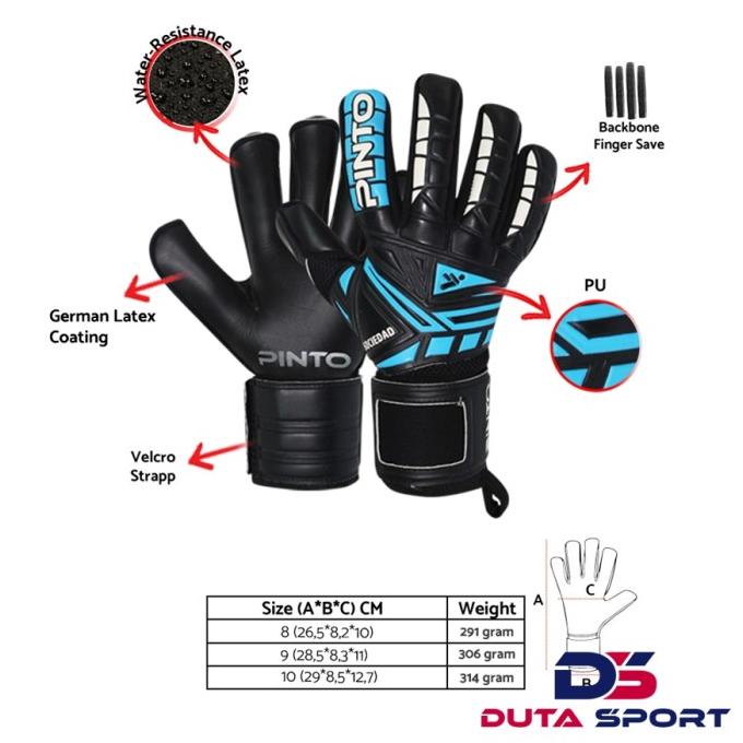 Jual Sarung Tangan Kiper Glove Tulang Sociedad PINTO Original | Shopee ...