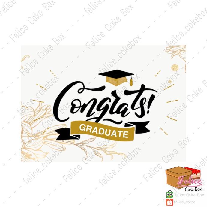 Jual Happy Graduation Card / Kartu Ucapan Wisuda / Graduation Greeting ...