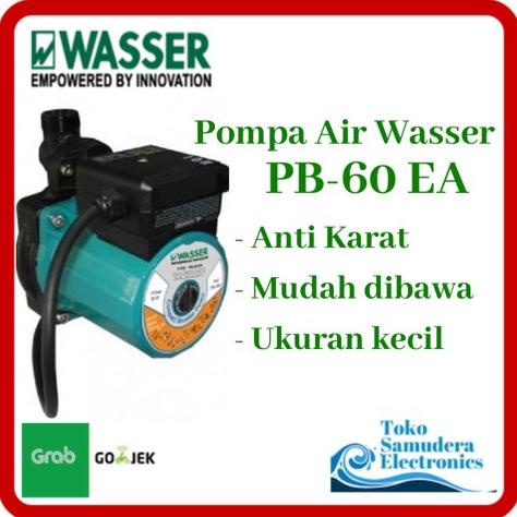 Jual Mesin Pompa Air Dorong Wasser PB 60 EA (Booster Pump) | Shopee ...