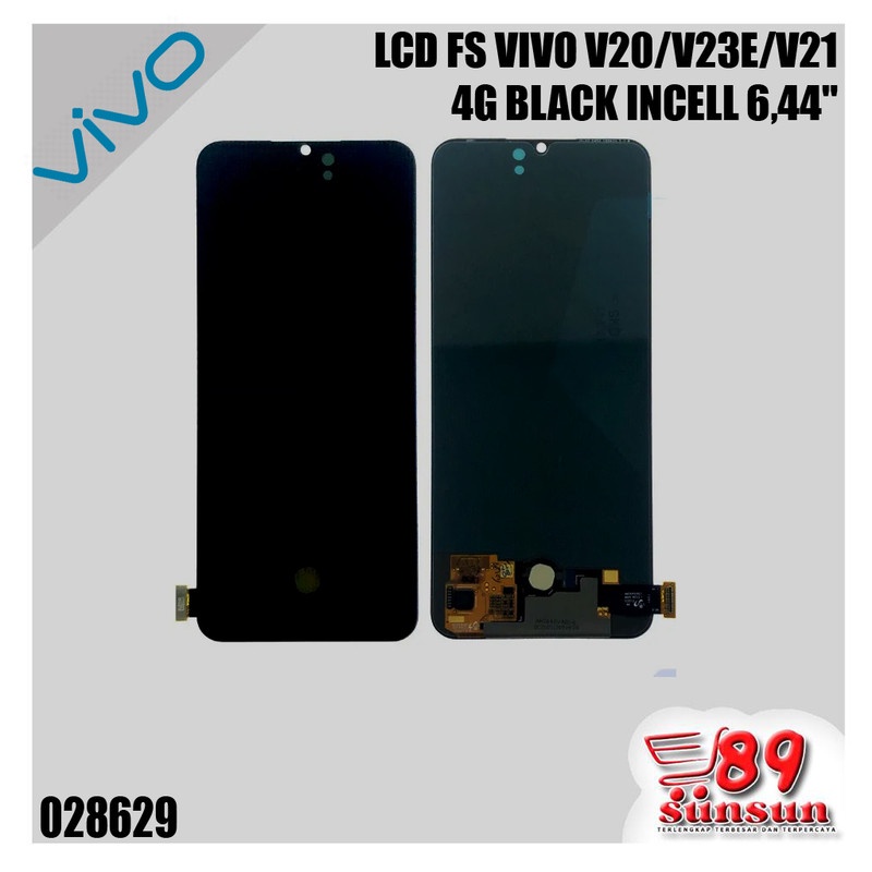 Jual LCD FULLSET VIVO V20/V23E/V21 4G BLACK | Shopee Indonesia