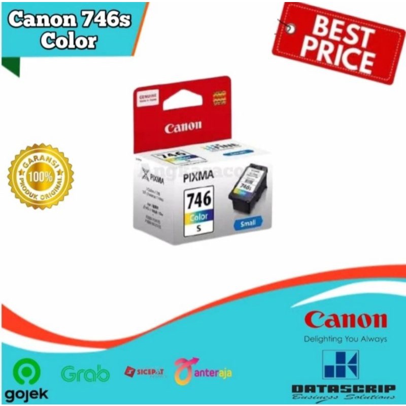 Jual Tinta Canon CL-746s CL 746s Small Color Original Ink Cartridge ...