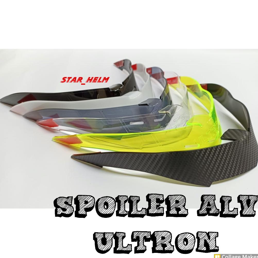 Jual Special - SPOILER HELM ALV ULTRON ALL SERIES | SPOILER HELM NFJ ...