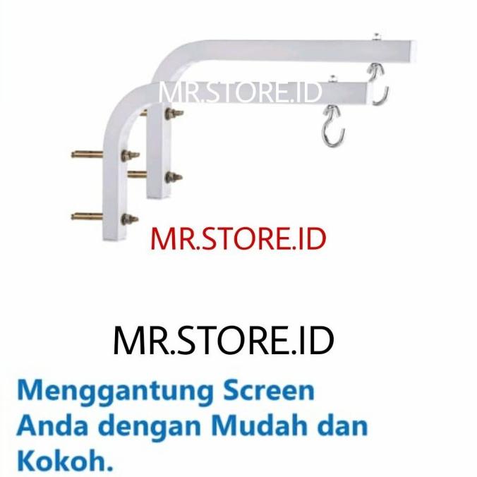 Jual Bracket Screen Projector - Bracket Untuk Layar Proyektor Terbaik ...