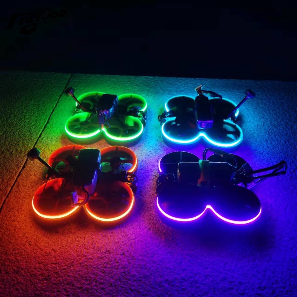 Jual Flywoo DC12V CineRace20 Neon LED Strip 4mm x 1M with BEC for FPV ...