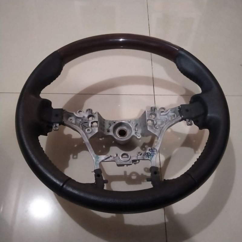 Jual stir innova reborn wood panel kayu setir toyota inova lingkaran ...